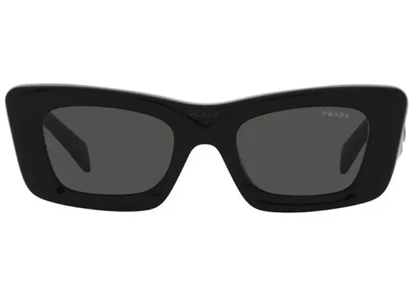 Prada Pr 13z52 Sunglasses - Black/dark Grey (pr 13z/1ab5s0
