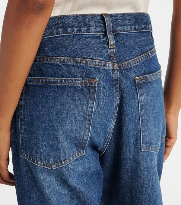 FRAME The Candle High-rise Wide-leg Jeans - Blue