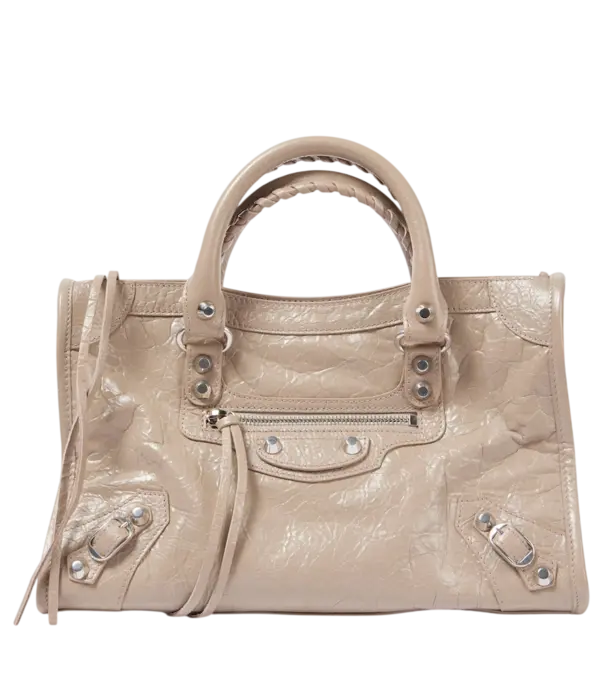 Balenciaga Le City Small Tote Bag - Beige