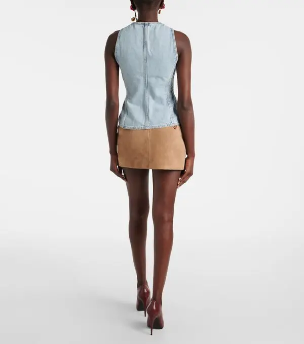 Magda Butrym Denim Waistcoat
