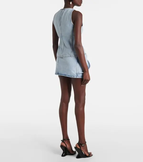 Magda Butrym Denim Waistcoat