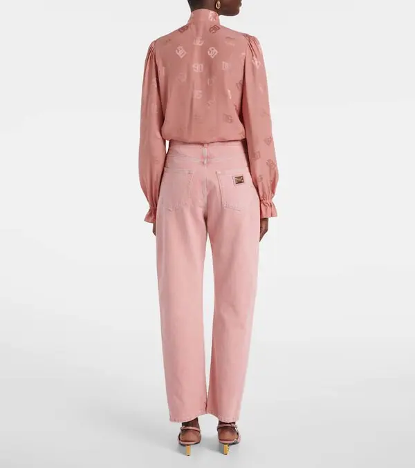 Dolce & Gabbana Mid-rise Straight-leg Jeans