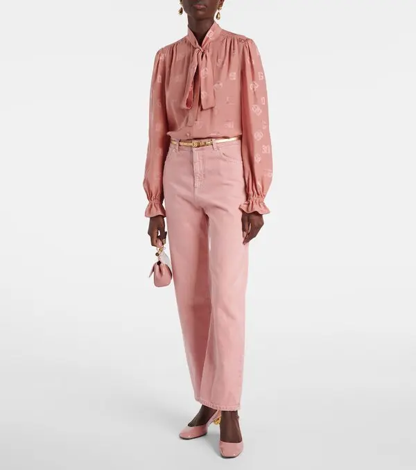 Dolce & Gabbana Mid-rise Straight-leg Jeans