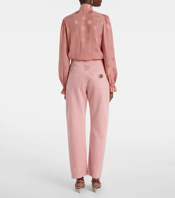 Dolce & Gabbana Mid-rise Straight-leg Jeans