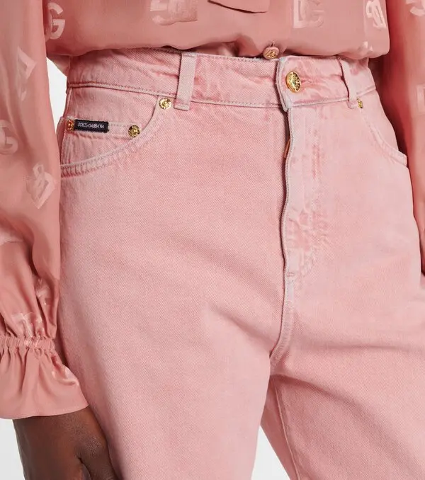 Dolce & Gabbana Mid-rise Straight-leg Jeans