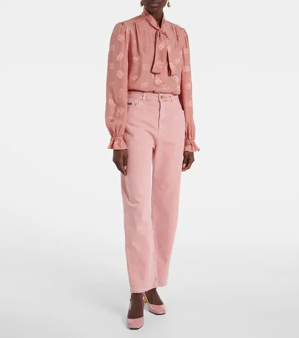 Dolce & Gabbana Mid-rise Straight-leg Jeans