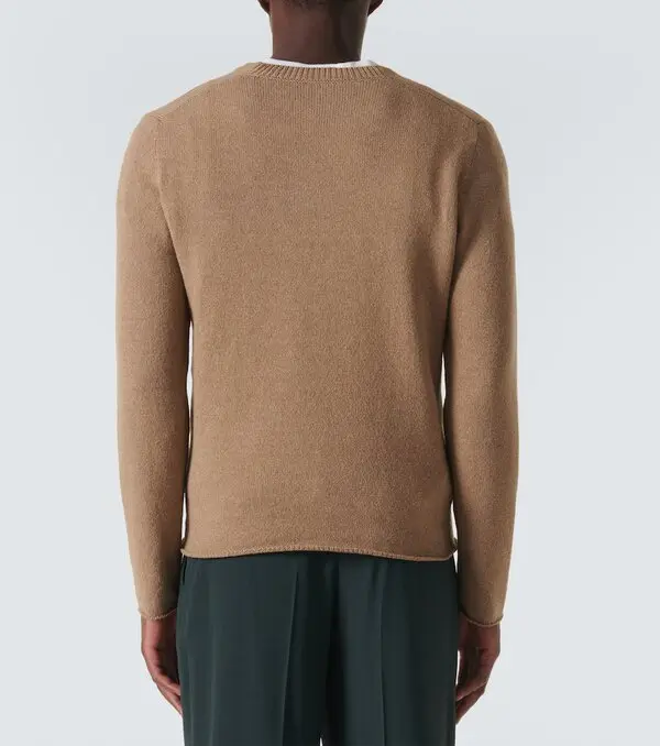 THE ROW Shai Sweater - Brown | Editorialist