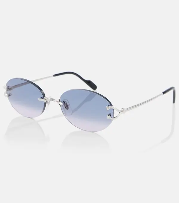 Cartier Classic C De Oval Sunglasses