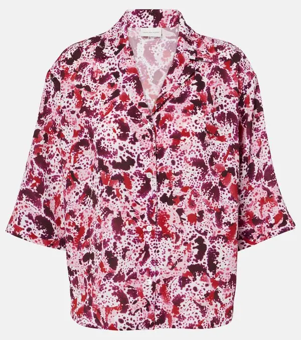 Dries Van Noten Printed Shirt - Multicoloured