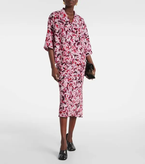 Dries Van Noten Printed Shirt - Multicoloured
