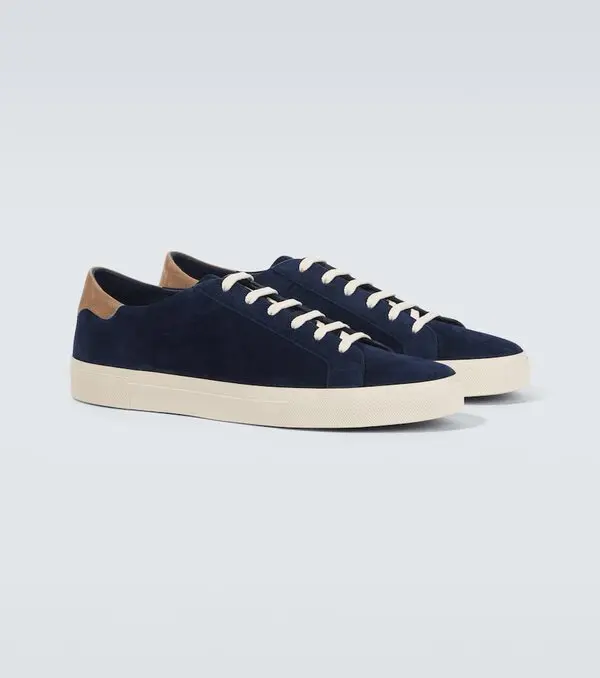 Brunello Cucinelli Suede Low-top Sneakers