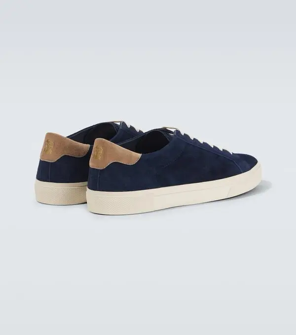 Brunello Cucinelli Suede Low-top Sneakers