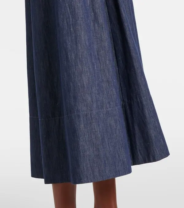 Vince Denim Shirt Dress