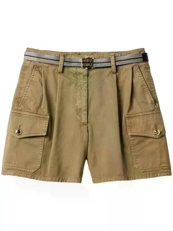 Miu Miu Cotton Shorts