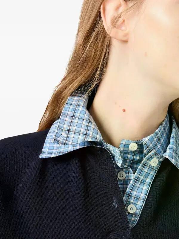 Miu Miu Checked Poplin Shirt