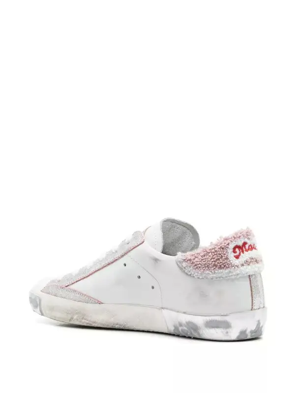 Philippe Model Distressed Sneakers