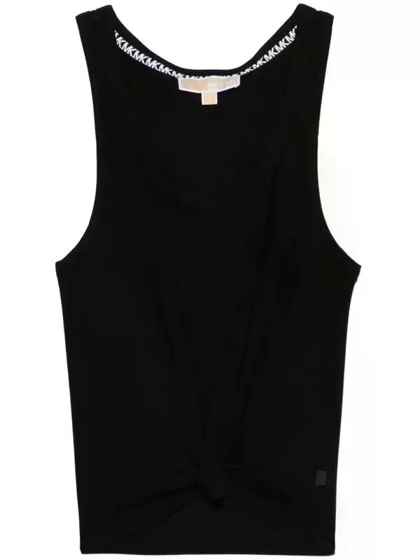 Michael Kors Fine-ribbed Tank Top - Black