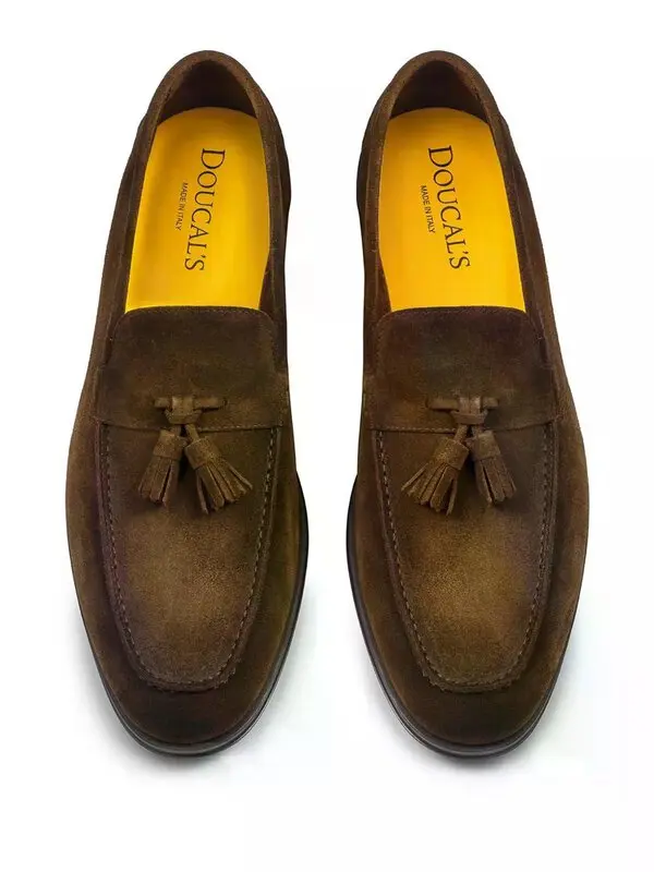 DOUCAL'S Tassel-detail Loafers - Brown
