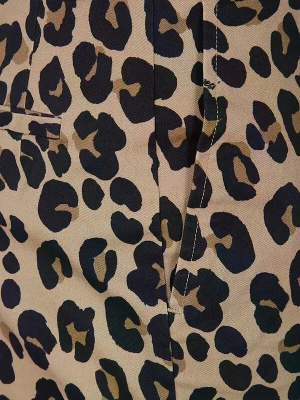 Aspesi Leopard-print Skirt