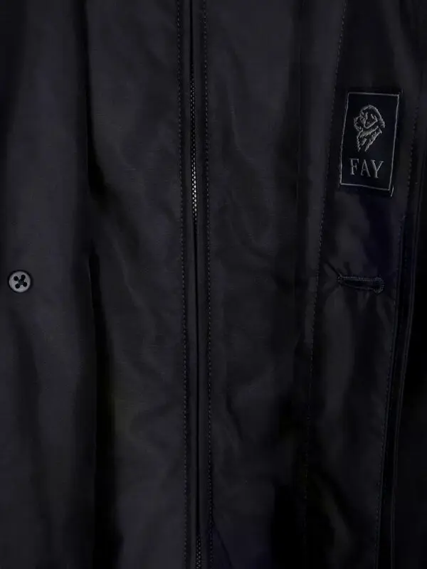 FAY Poplin Jacket - Black