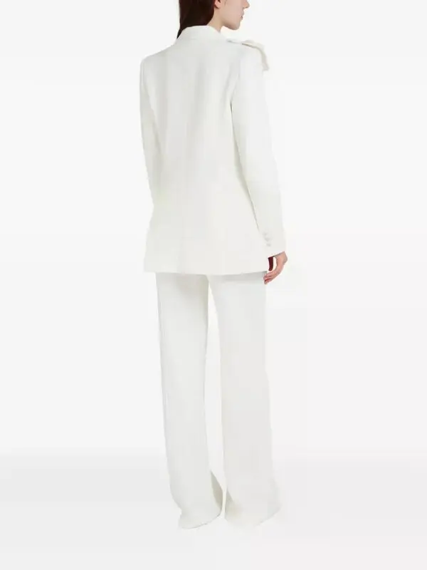 Elie Saab Floral-appliqué Blazer