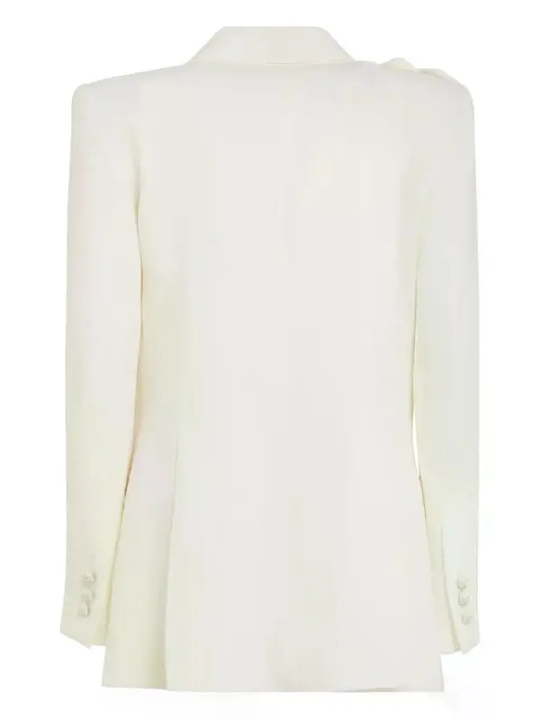 Elie Saab Floral-appliqué Blazer