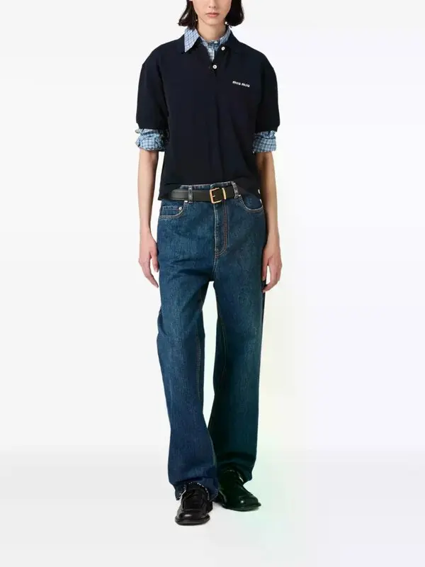 Miu Miu Straight Leg Jeans