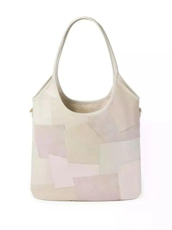 Miu Miu Ivy Leather Patchwork Bag - White