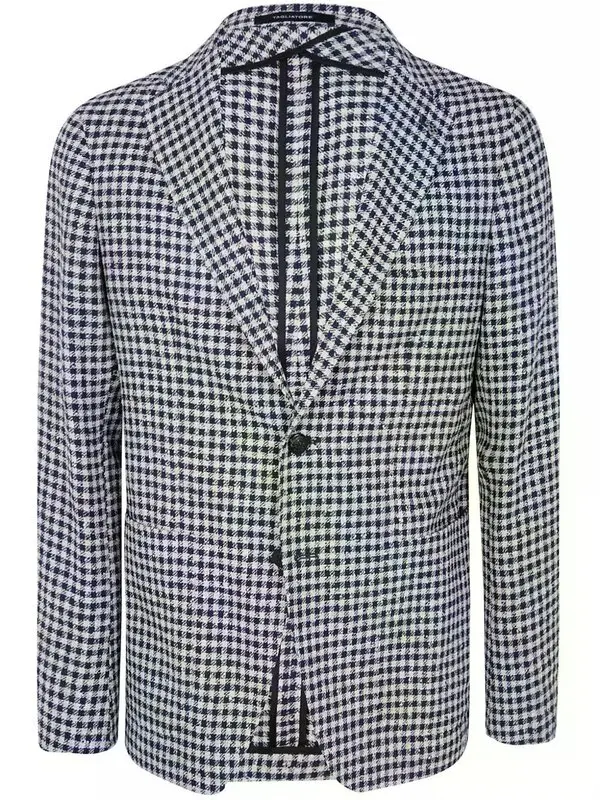 Tagliatore Linen Blazer - Blue