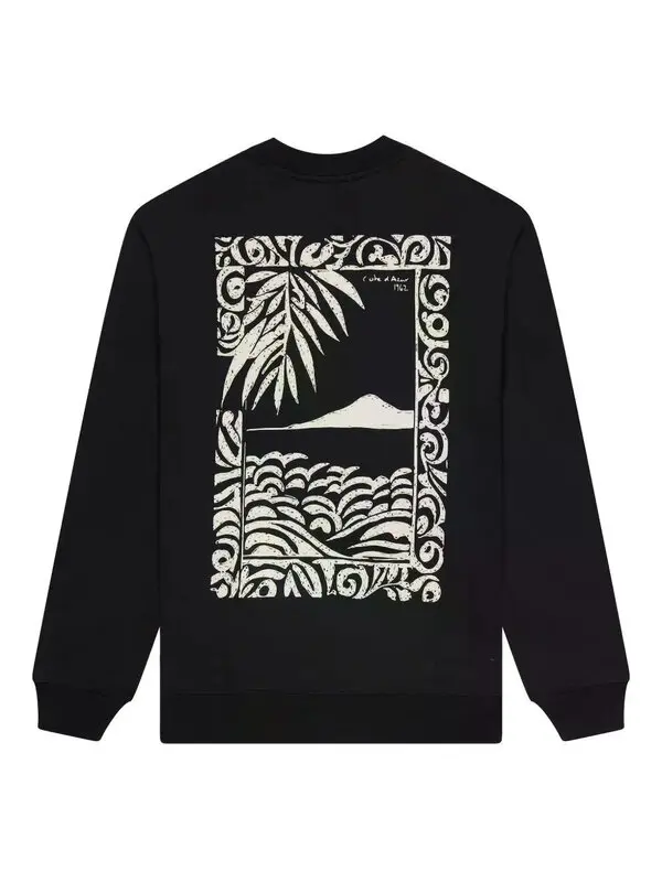 LANEUS Graphic-print Sweatshirt