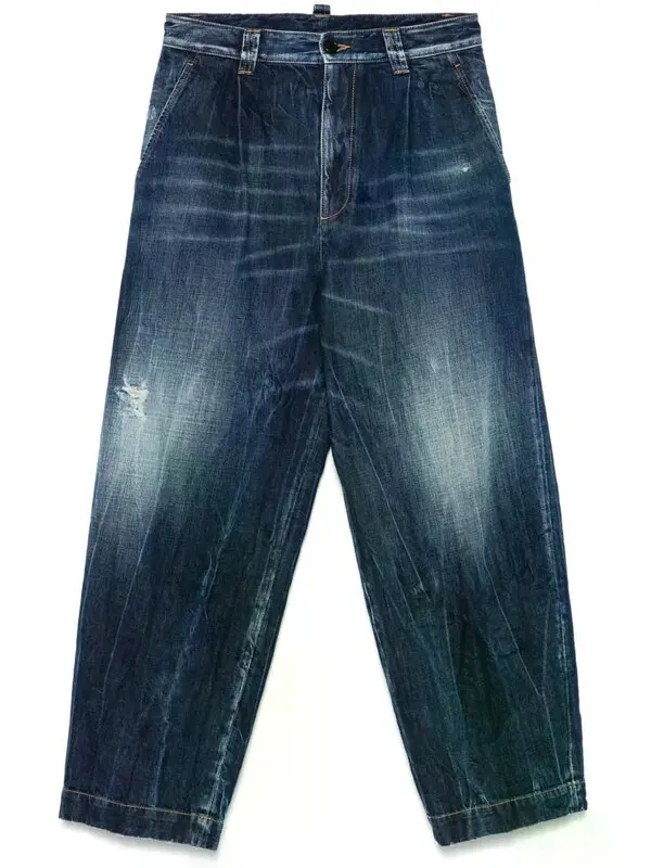 Dsquared2 Pleat-detail Jeans