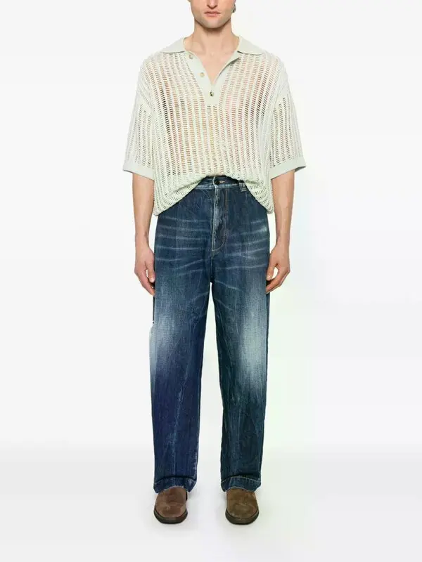 Dsquared2 Pleat-detail Jeans