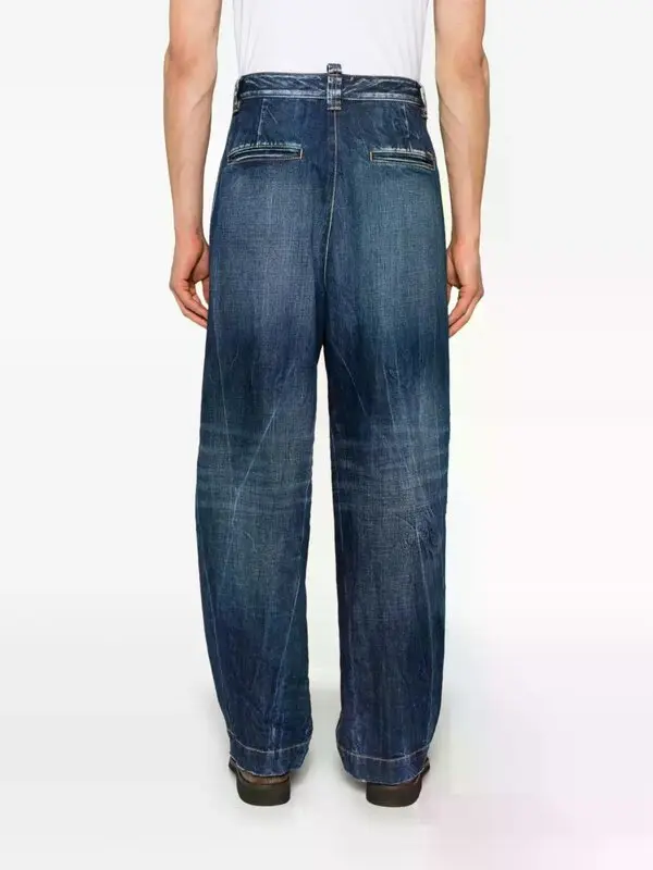 Dsquared2 Pleat-detail Jeans