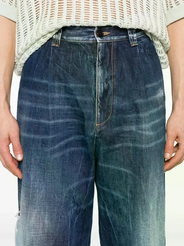 Dsquared2 Pleat-detail Jeans