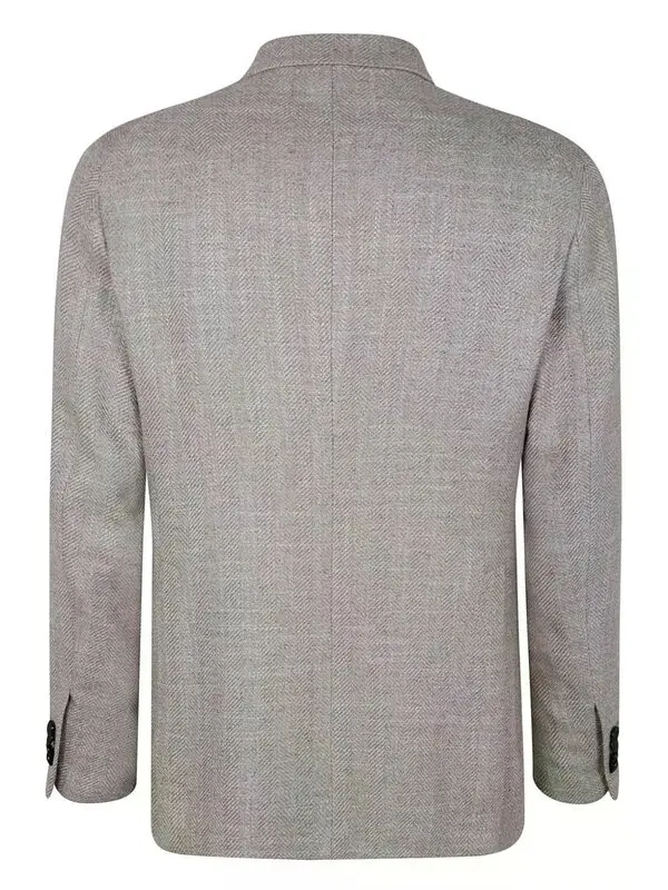 Tagliatore Single-breasted Blazer - Grey