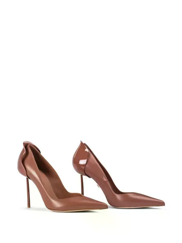 LE SILLA 100mm Petalo Pumps - Brown