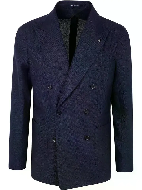 Tagliatore Double-breasted Blazer - Blue