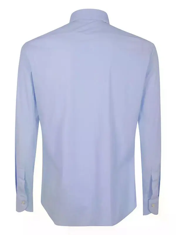 TINTORIA MATTEI 954 Spread-collar Shirt - Blue