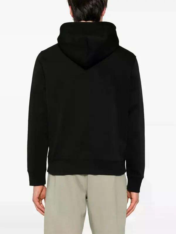 Michael Kors Logo-embossed Hoodie - Black