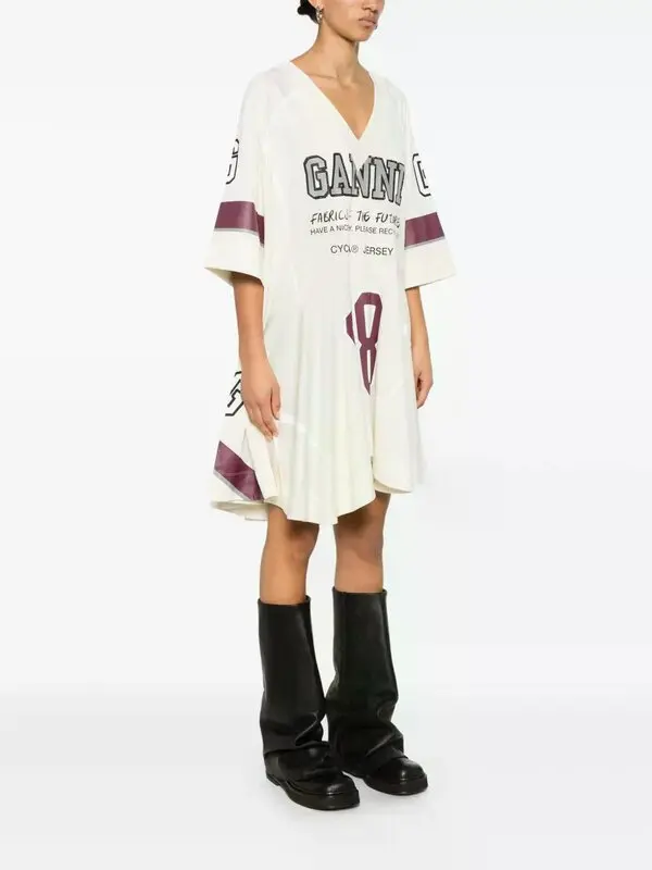 GANNI Future Mesh Mini Dress