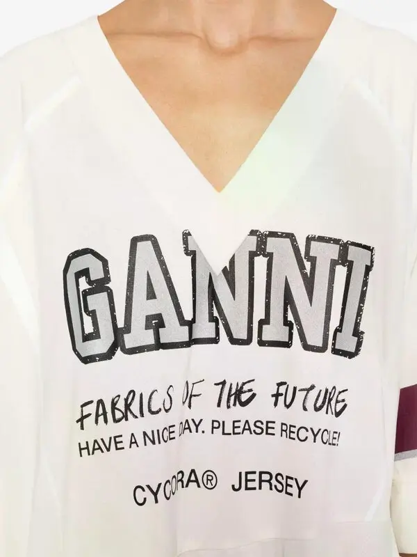 GANNI Future Mesh Mini Dress