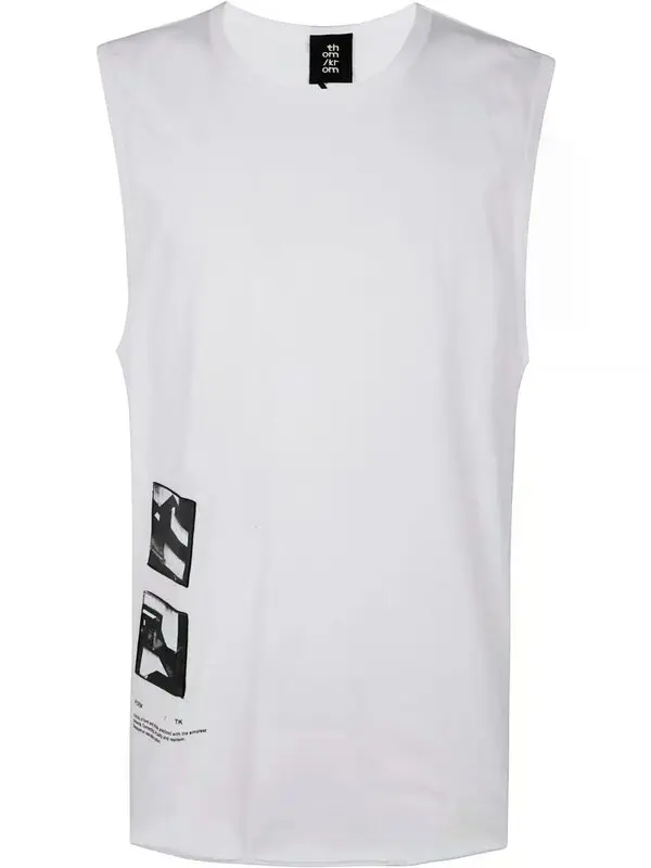 THOM KROM Graphic-print T-shirt - White