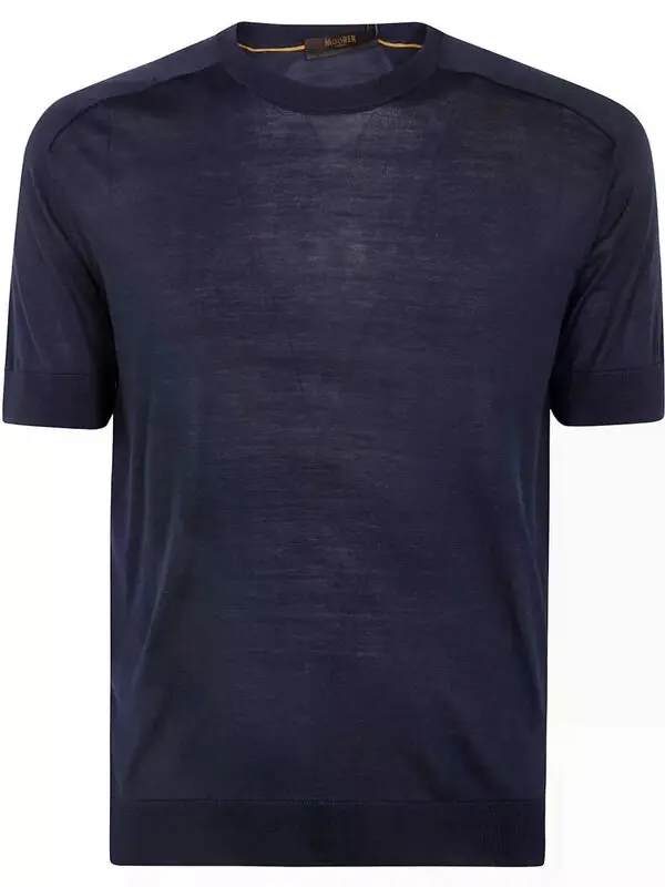 MOORER Silk T-shirt
