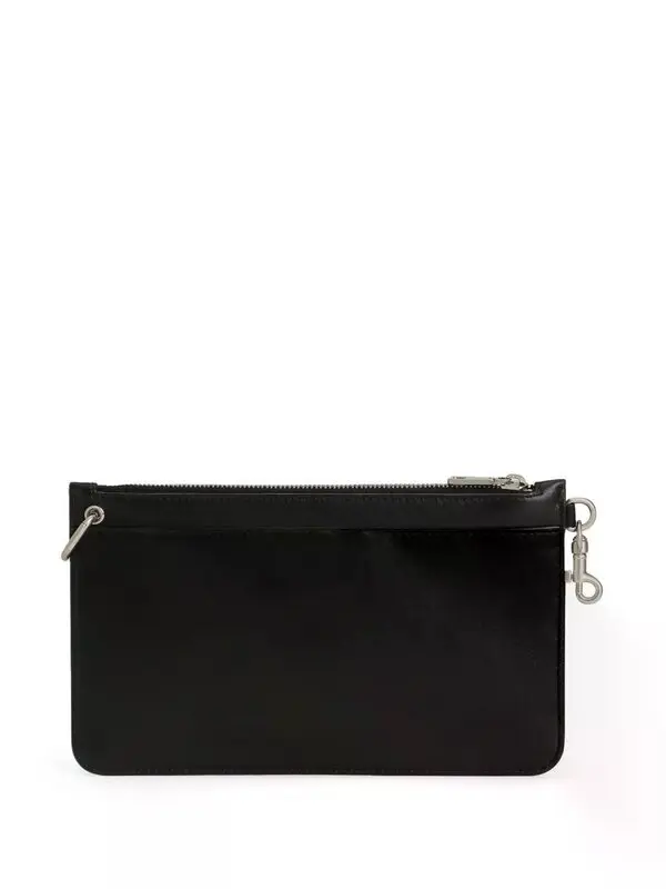 Dolce & Gabbana Logo-lettering Clutch - Black
