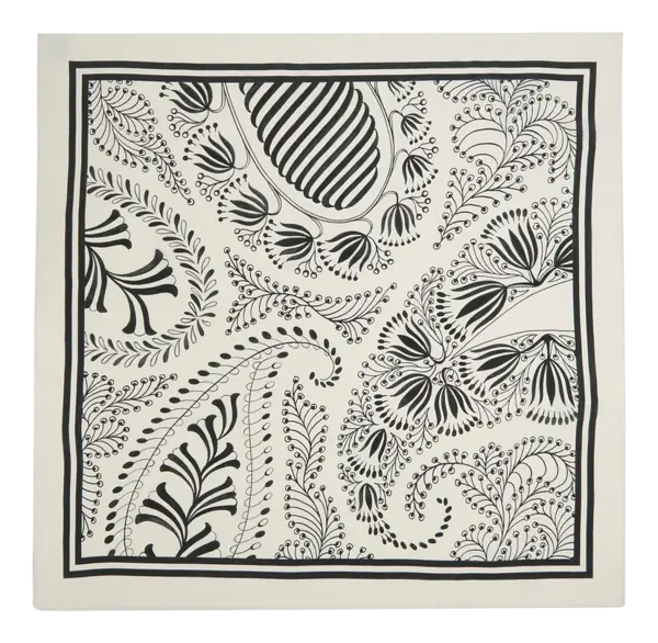 TOTEME Paisleyprint Silk Crepe De Chine Scarf