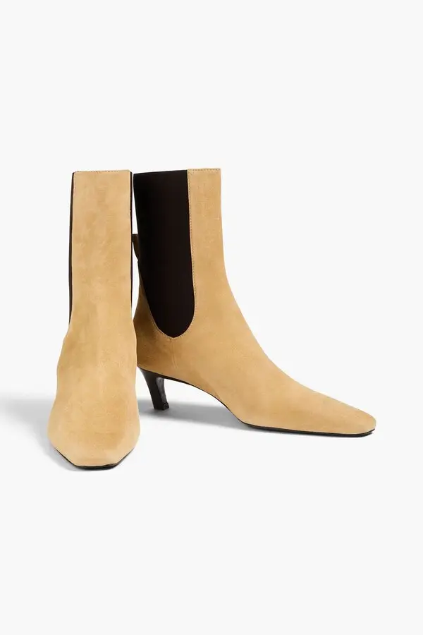 TOTEME Suede Ankle Boots