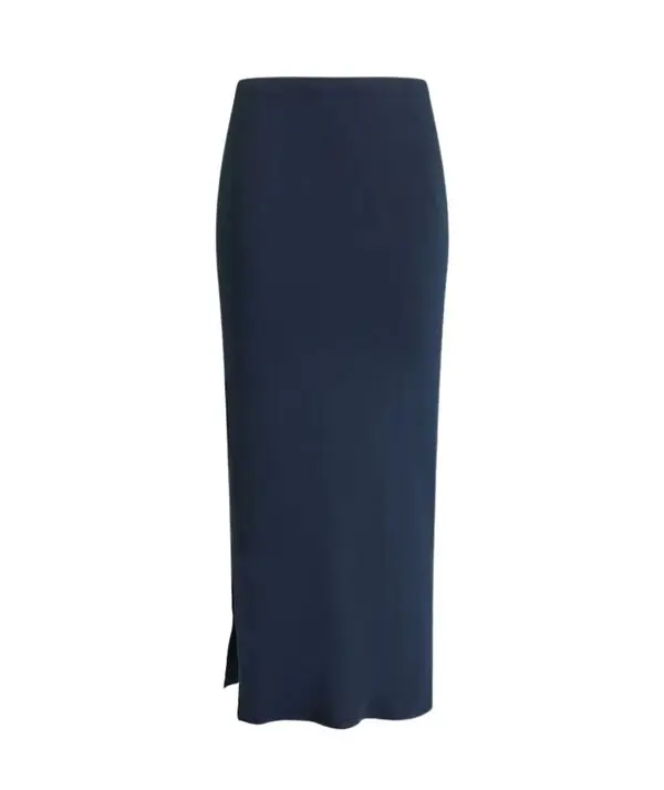 TOTEME Jersey Midi Skirt - Navy