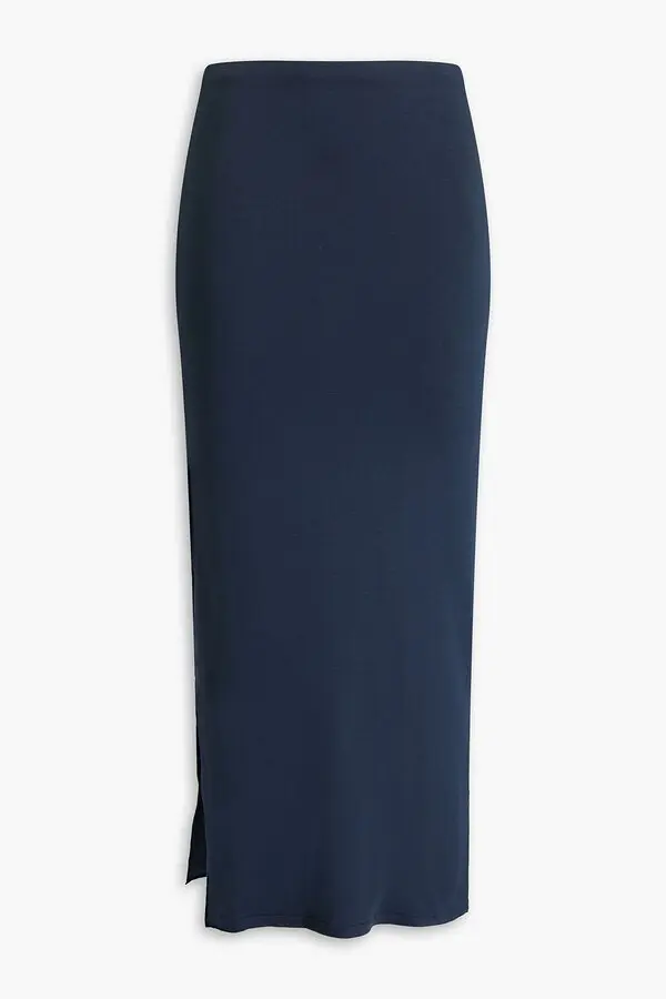 TOTEME Jersey Midi Skirt - Navy