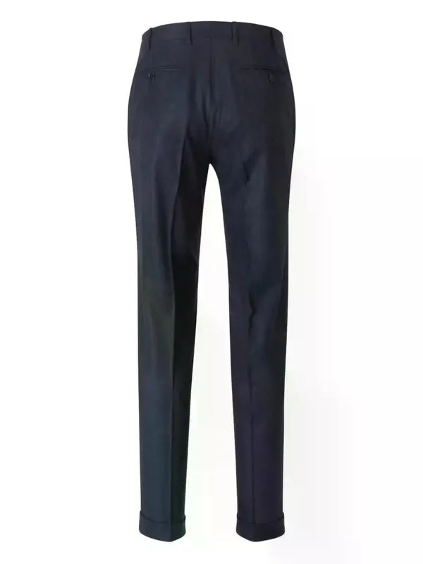 Canali Wool Trousers - Blue