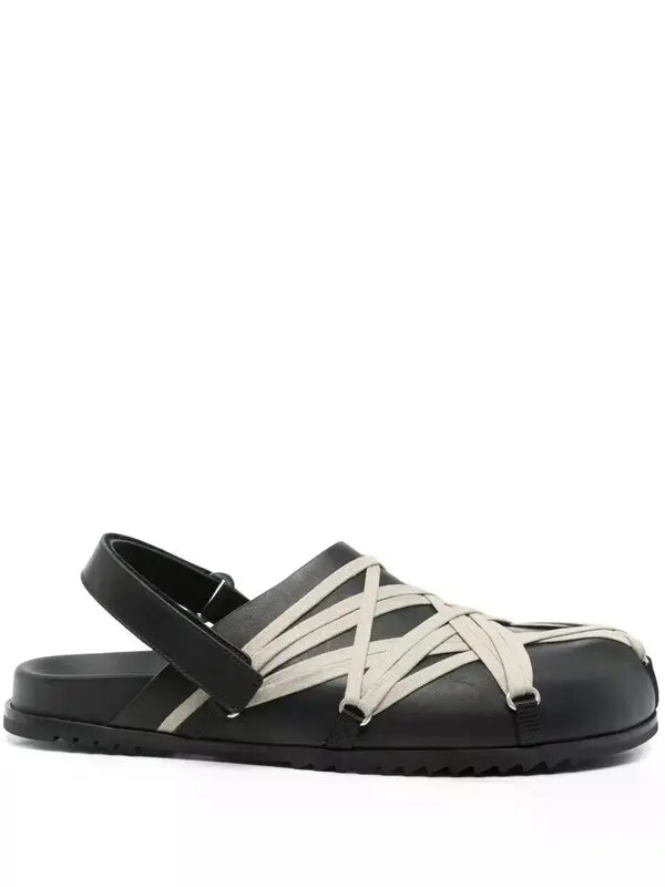Rick Owens Megalaced Sandals - Black